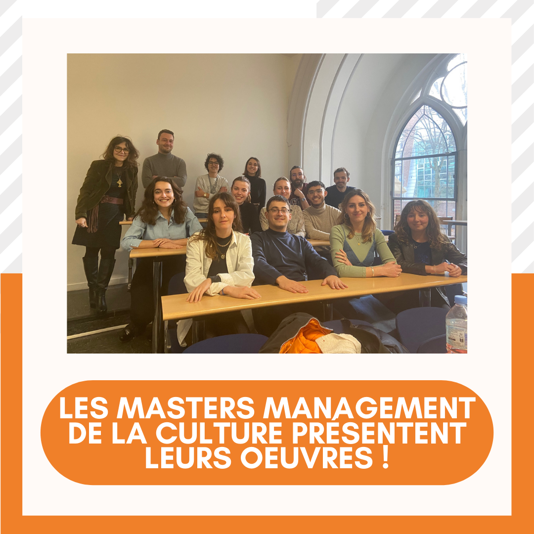 Les Masters Management de la culture présentent leurs oeuvres ! - FLSH