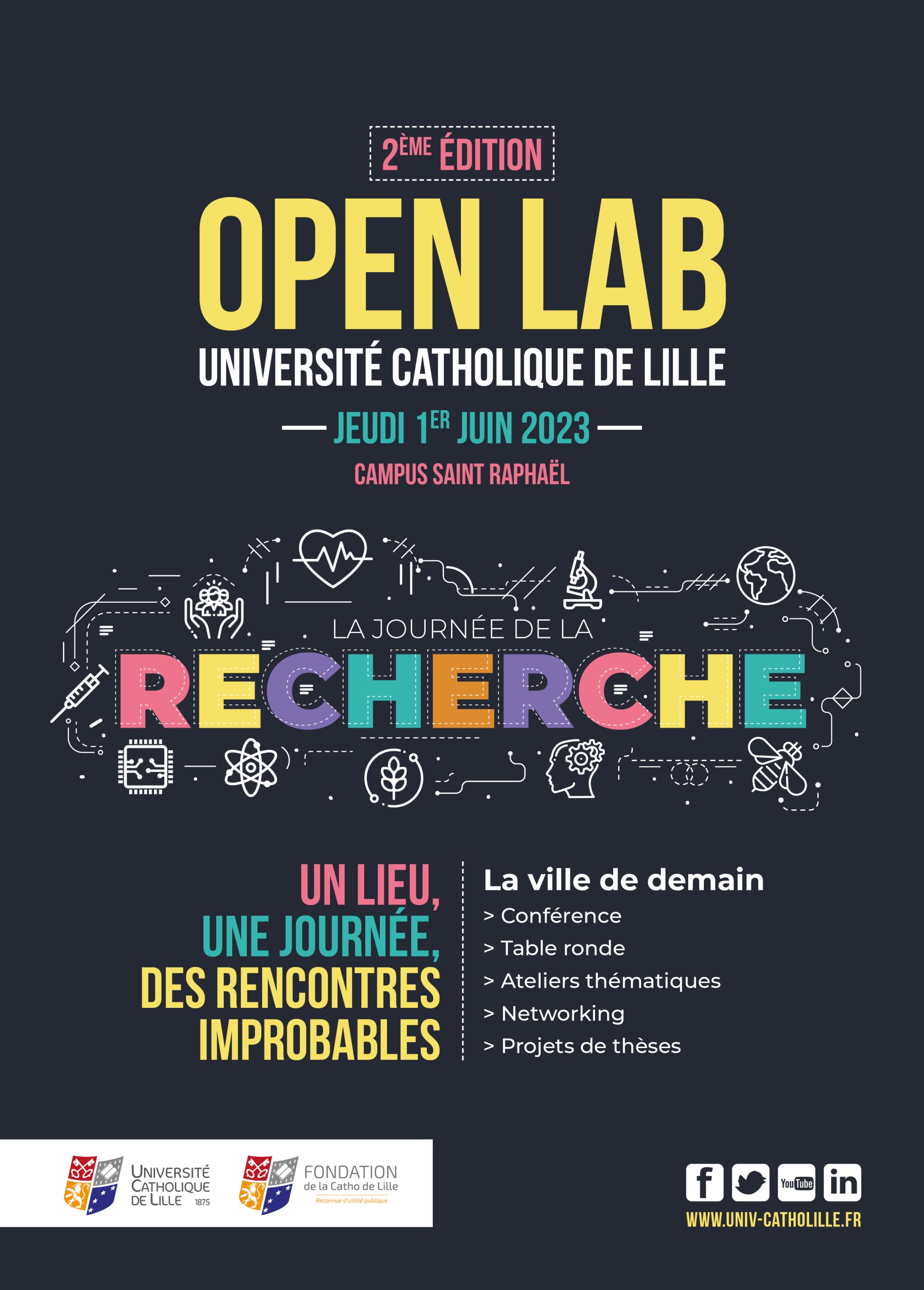 Seconde édition de l’Open Lab - Journée de la Recherche ! - FLSH