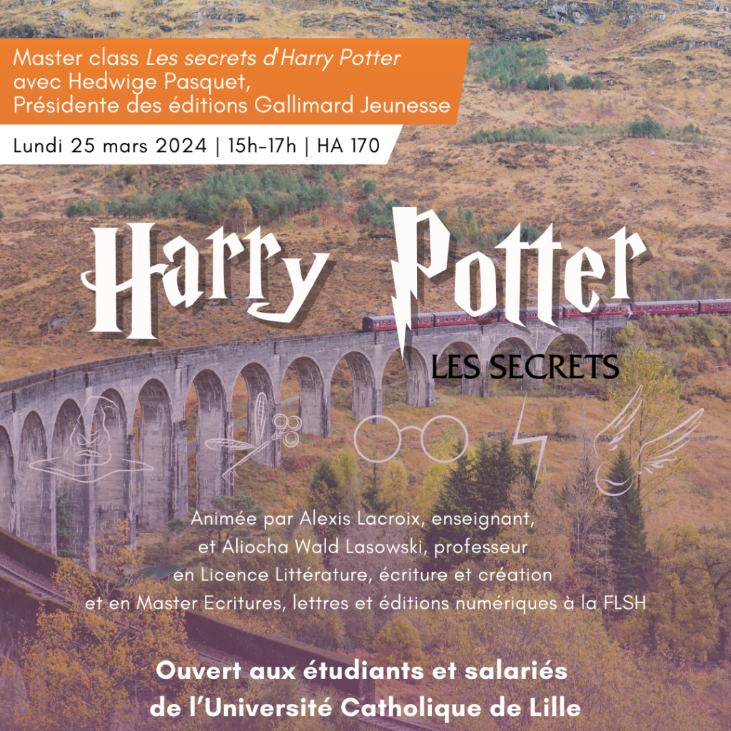 Master class Les secrets d'Harry Potter - FLSH
